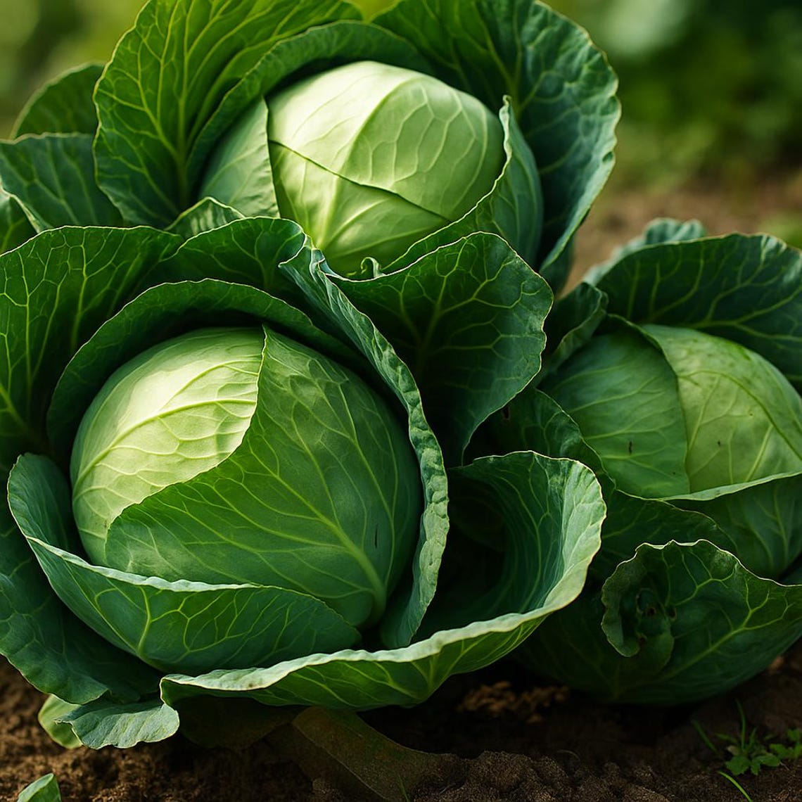 6 Golden Cross Cabbage Live Plants: 6 Inches Tall | 75+ Days Old - Etsy