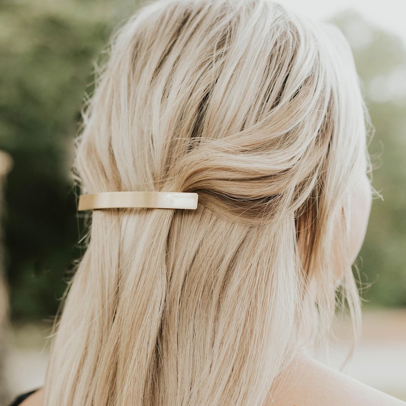 Rectangular Barrettes - Etsy