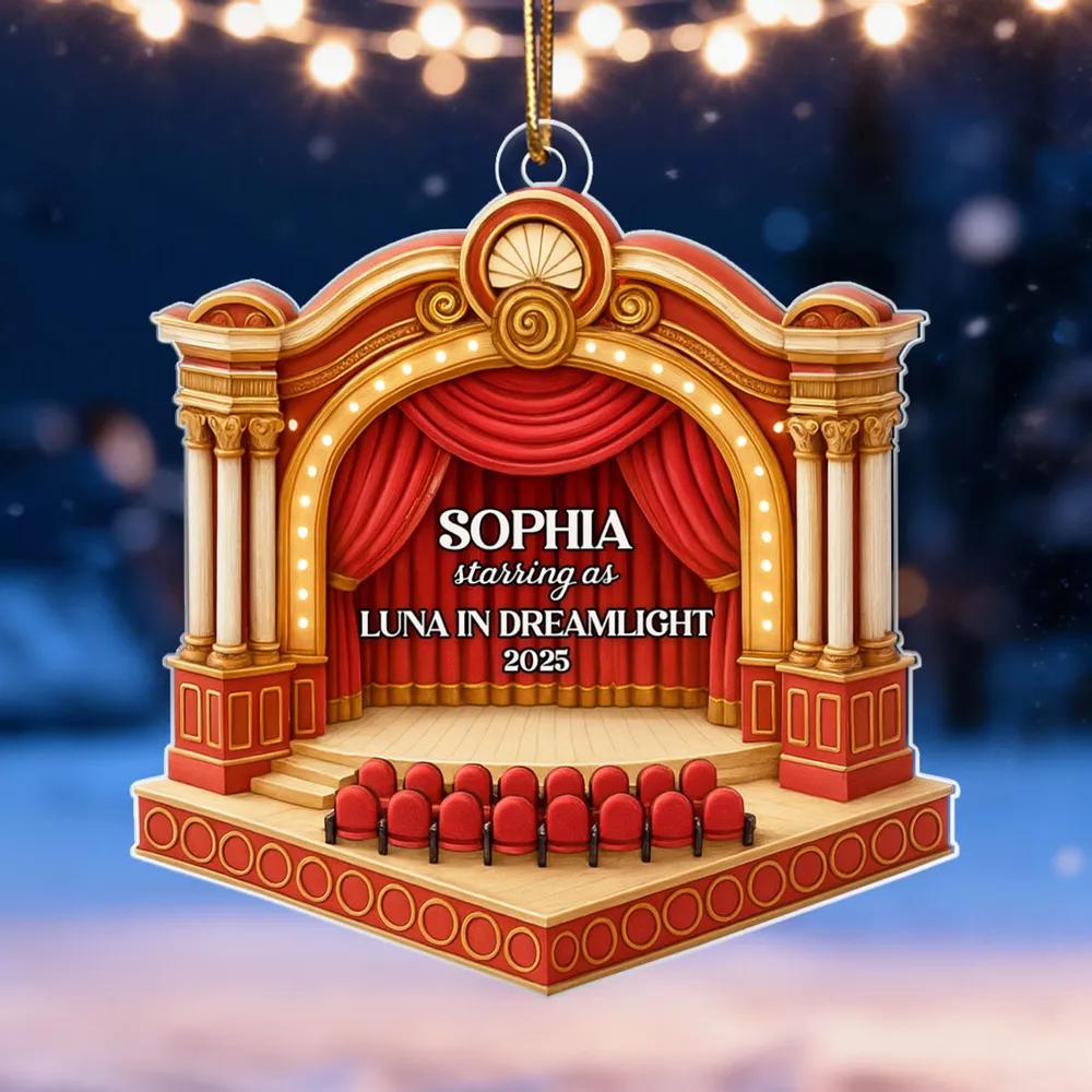 Custom Theater Performance Musical Play Stage, Personalized Acrylic ...