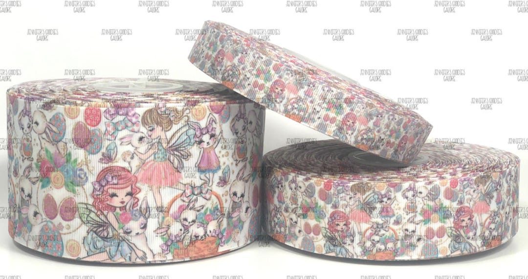 Easter Ribbon, Fairy Ribbon, Easter Bunny Ribbon, Easter Egg Ribbon ...