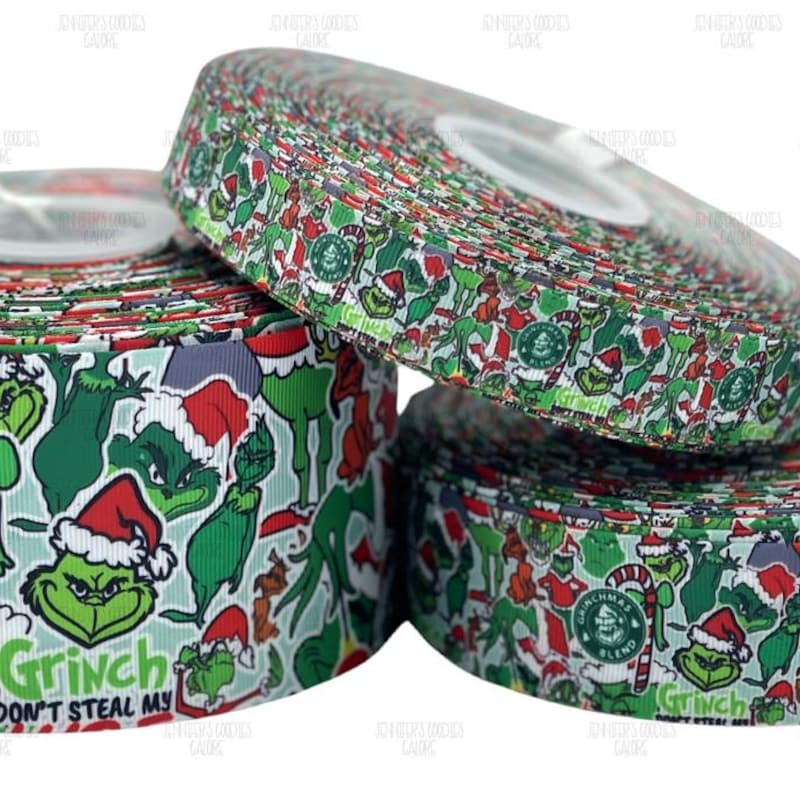 Grinch Ribbon - Etsy