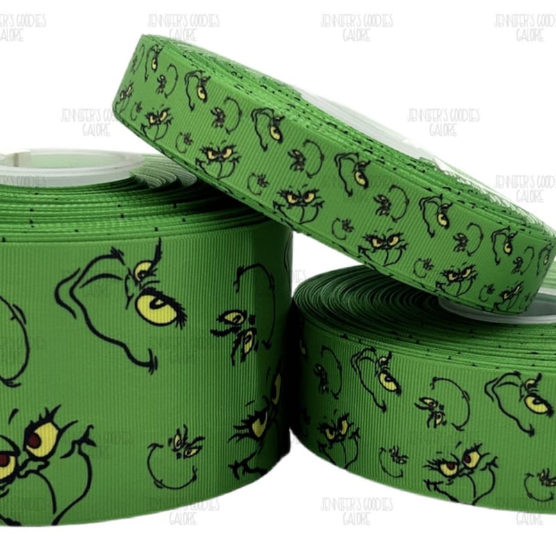 Grinch Ribbon - Etsy