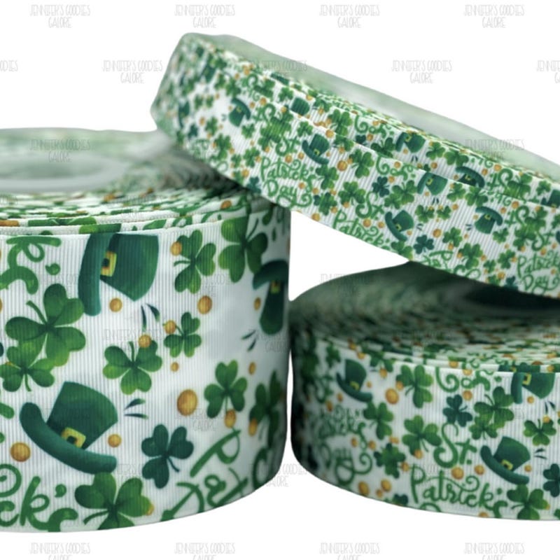 Shamrock Ribbon - Etsy