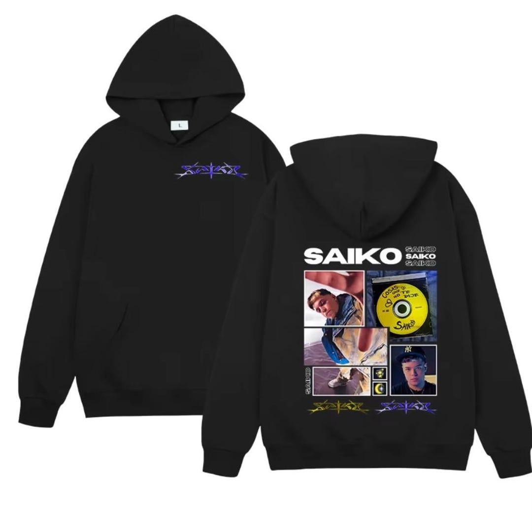 Rapper SAIKO Tour 2025 Graphic Sweatshirt or Hoodie Men Women Hip Hop ...