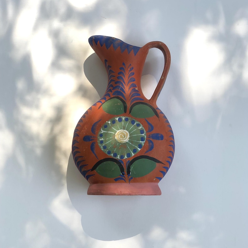 Clay Pitcher - Etsy