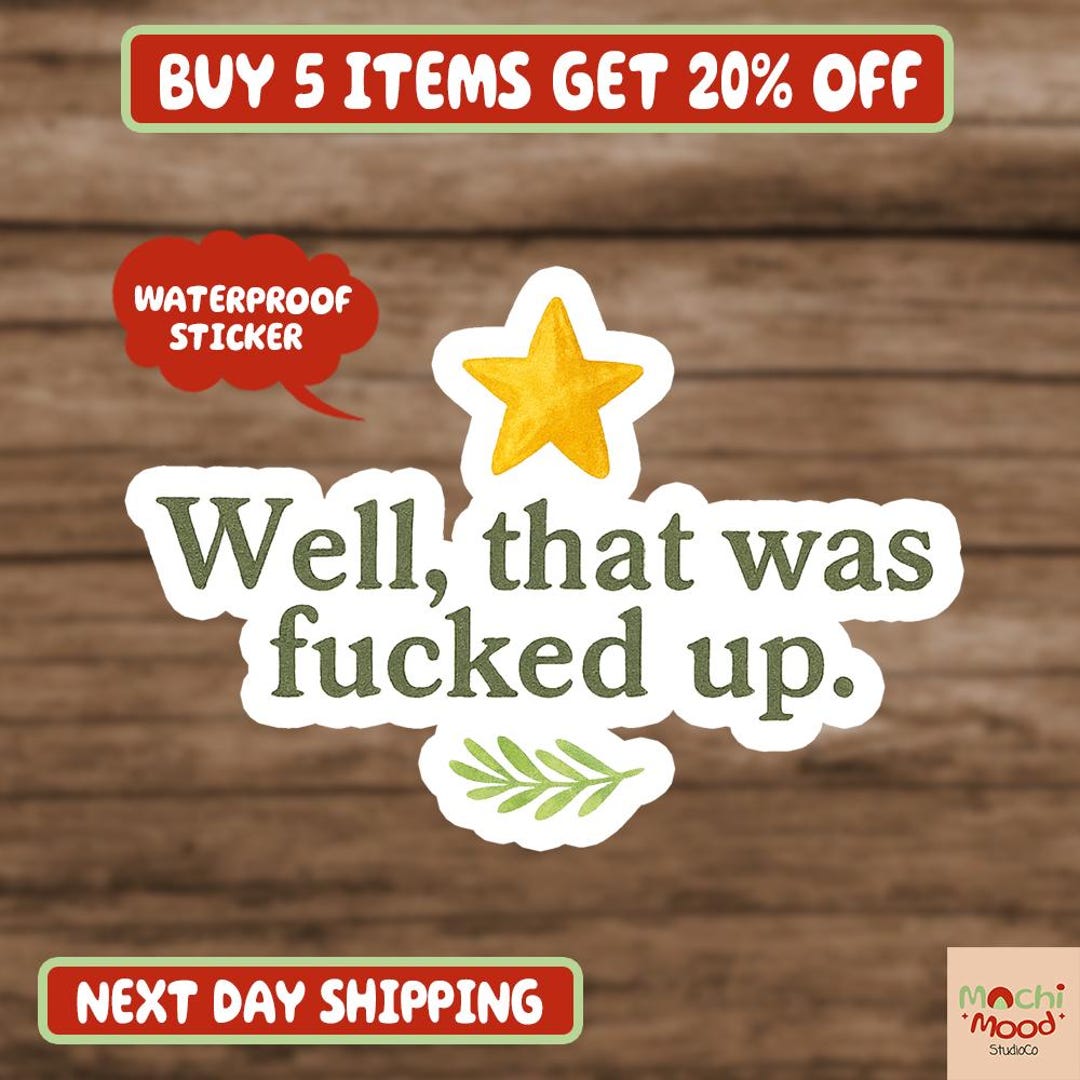 Funny Anti Maga Christmas 2025 Sticker, Liberal Yearly Keepsake, 2025 ...