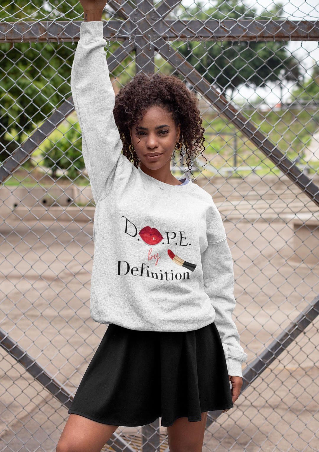 DOPE by Definition Unisex Ecosmart® Crewneck Sweatshirt - Etsy
