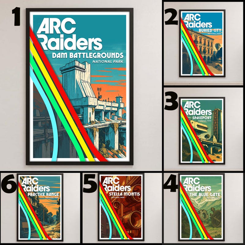 Arc Raiders Poster - Etsy