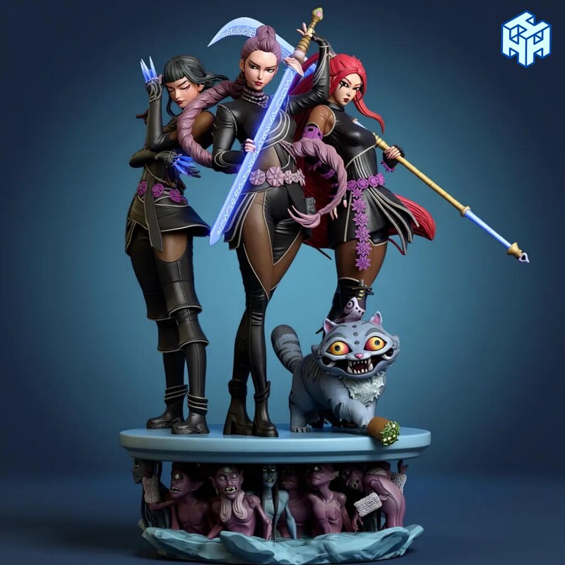 Mira kpop demon hunters stl - Etsy Italia