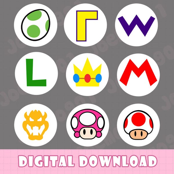 Super Mario Print - Etsy