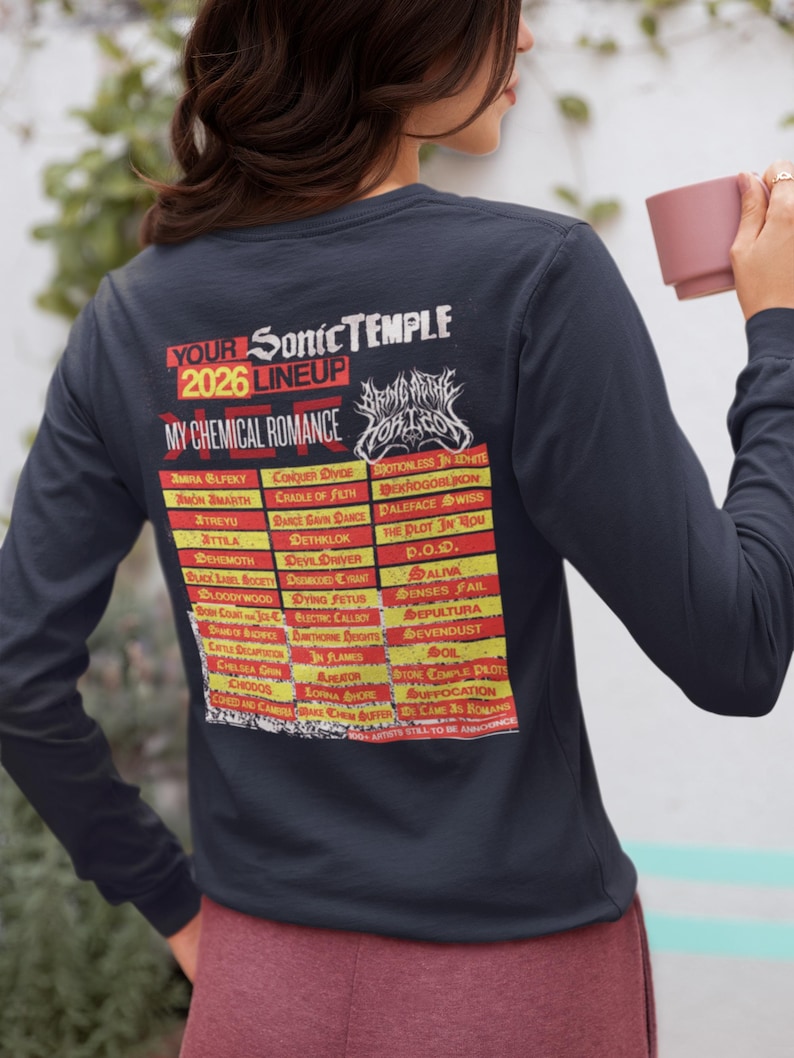 Sonic Temple Festival 2026 T Shirt Rock Music Concert Merch Unisex Tee ...