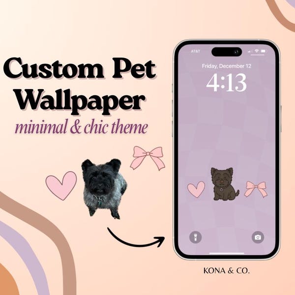 Dog Wallpaper - Etsy
