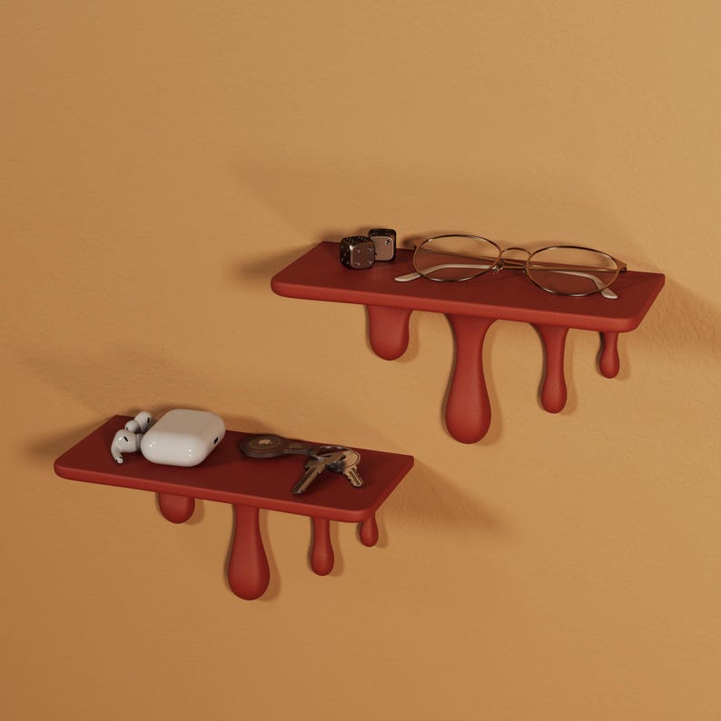 Wall Shelf STL File, 3D Printable Modern Shelf - Etsy