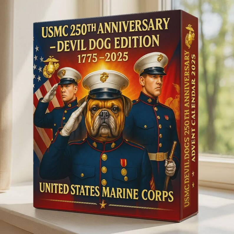 USMC 250th Anniversary Devil Dog Advent Calendar 2025 | Marine Corps ...