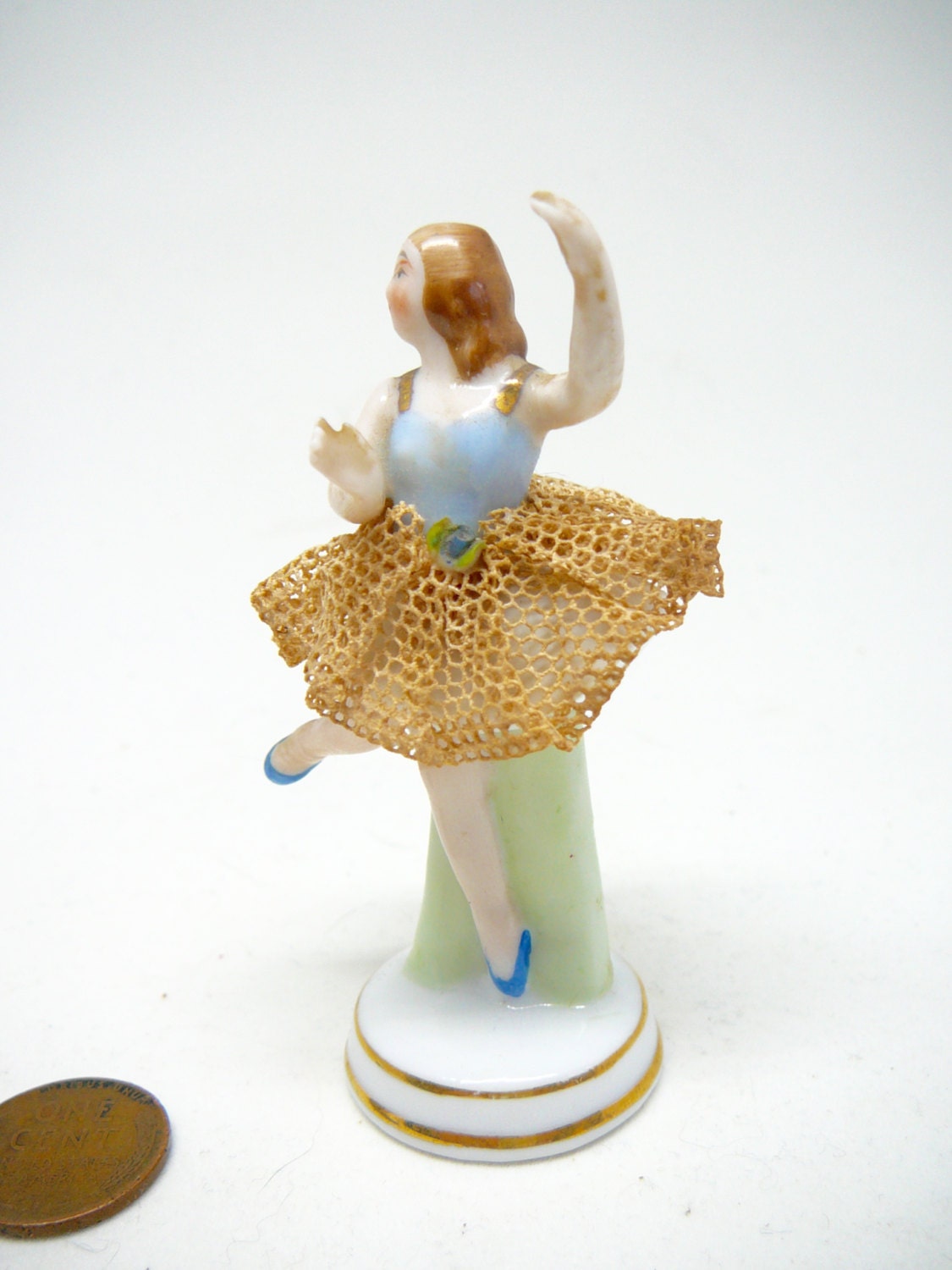 Miniature Ballerina Figurine Occupied Japan