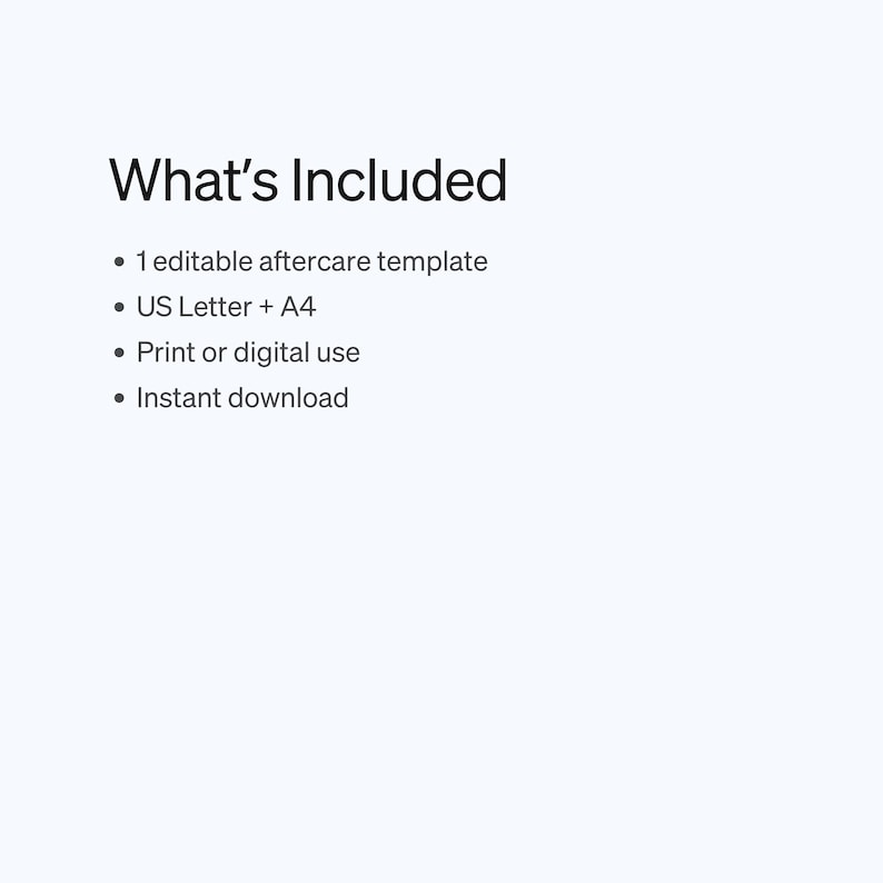 Laser Facial Aftercare (skin Resurfacing) – Editable Canva Guide - Etsy