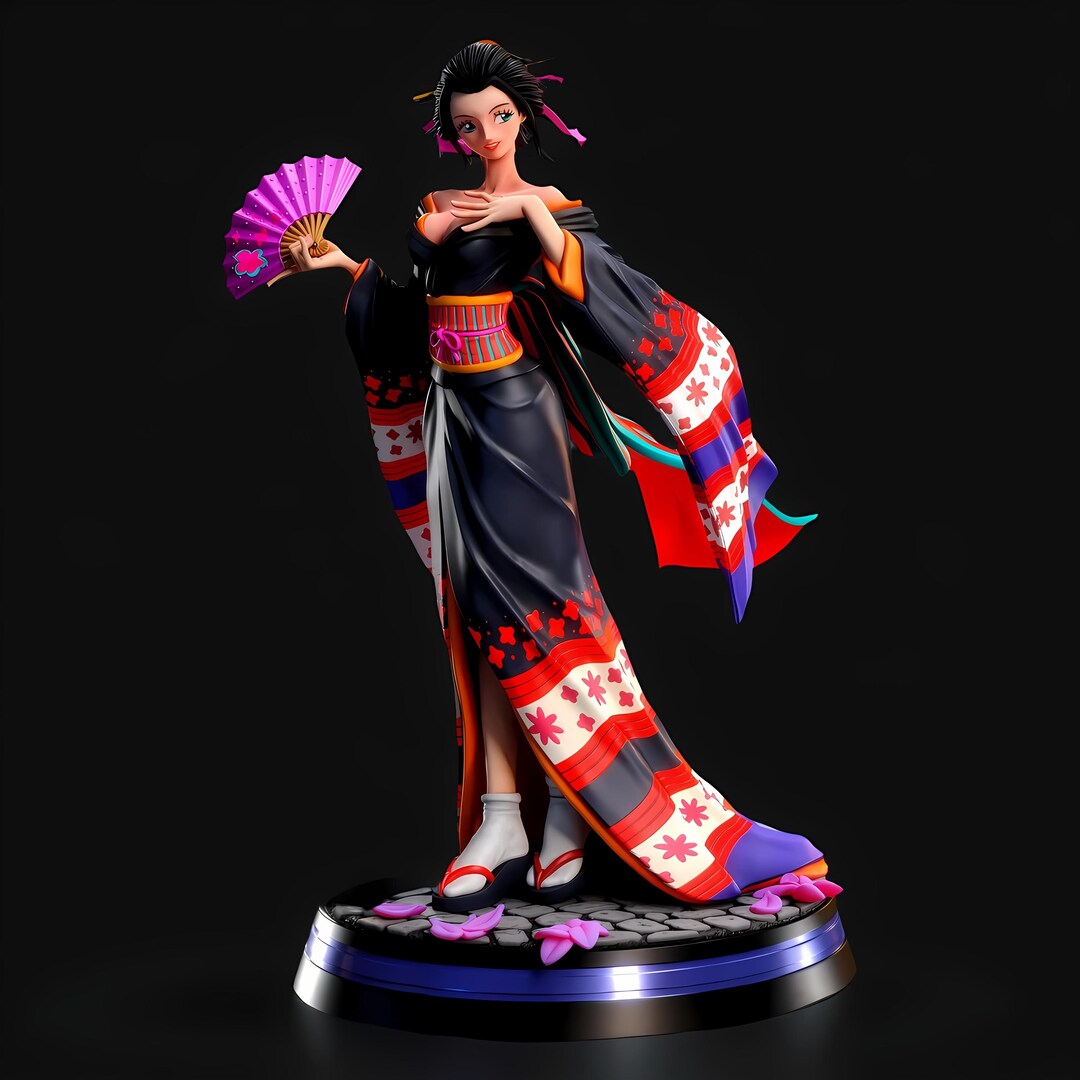 Blossom Shadow Kunoichi Stl 3D Print Figurine | Wano-style Warrior Girl ...
