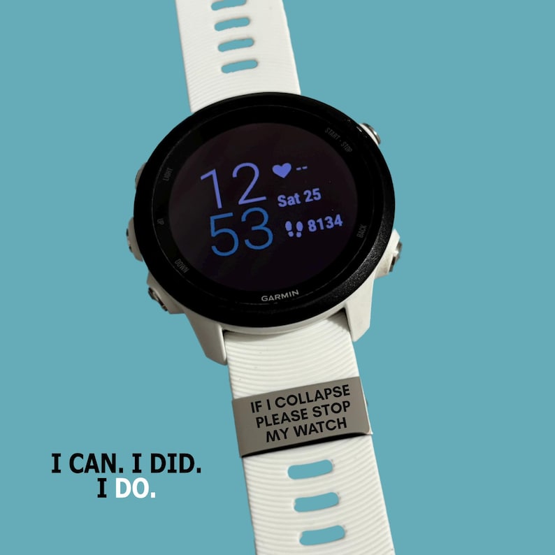 Charm "Si me desplomo, por favor, detén mi reloj" / Regalo de corredor ...