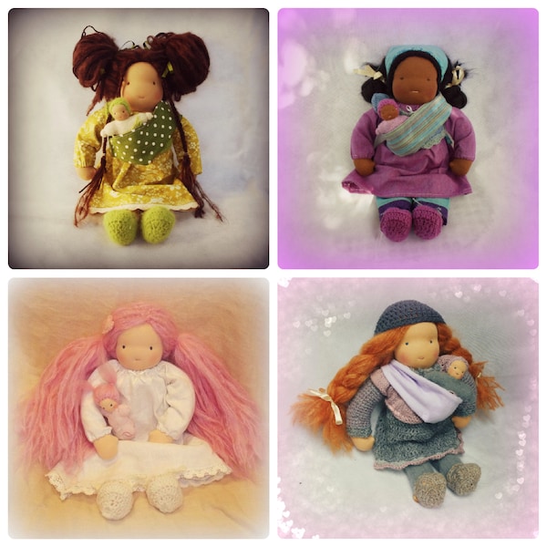 Waldorf Doll Hair - Etsy