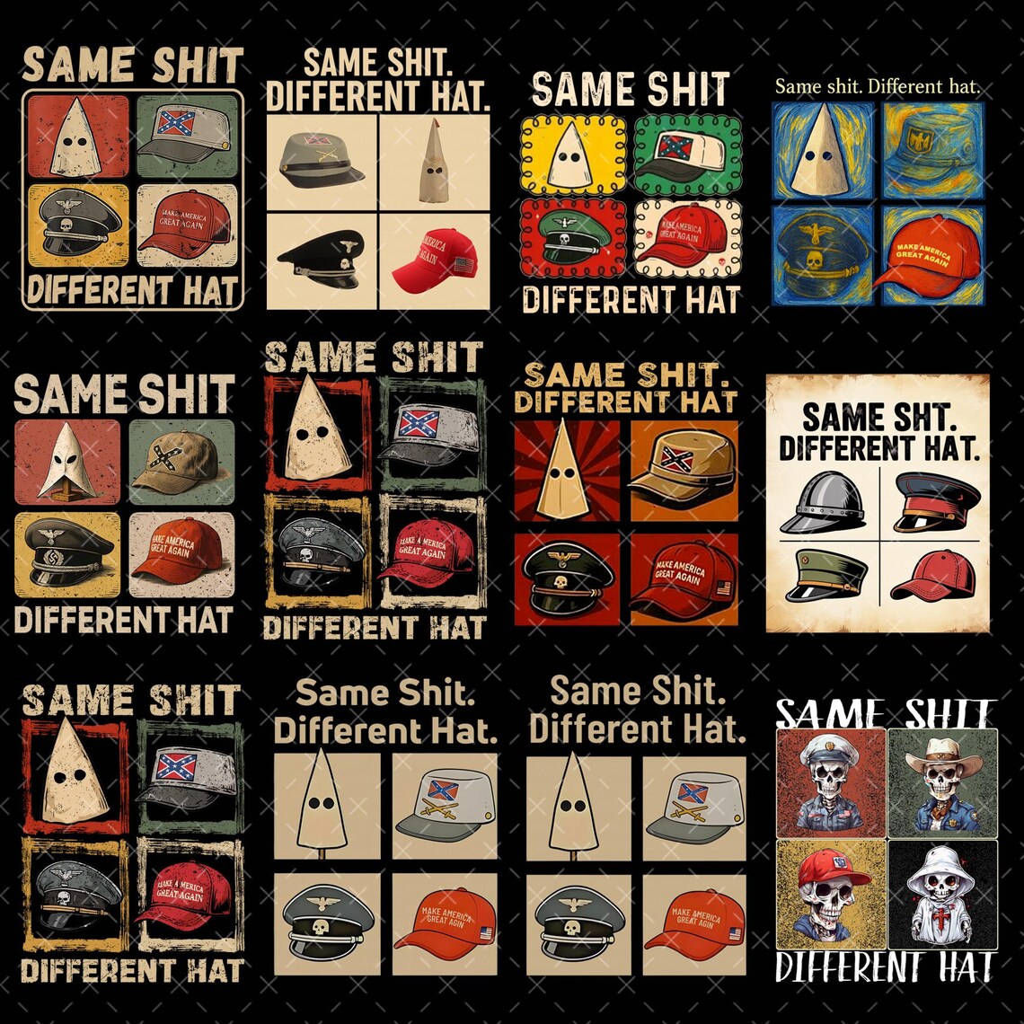 10+ Same Shit Different Hat PNG Bundle, Anti Trump Political, Funny ...