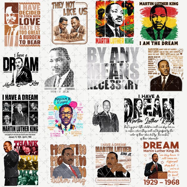 Mlk Poster - Etsy