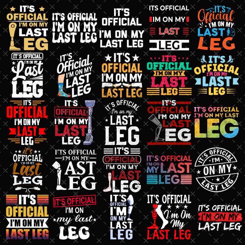 Prosthetic Leg Funny - Etsy