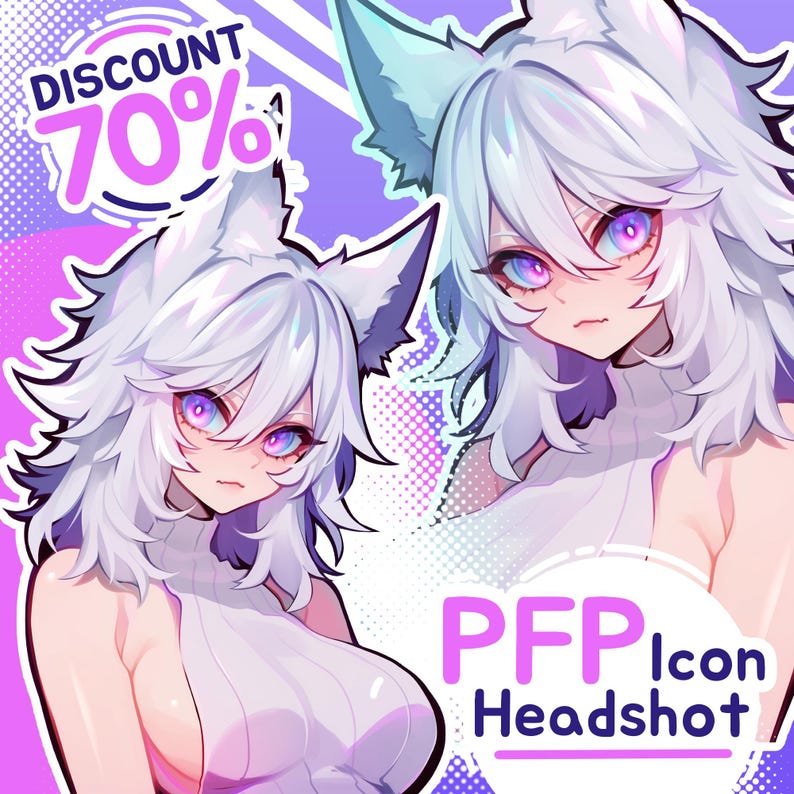 Custom Anime PFP Icon | Animated Profile Picture - Etsy