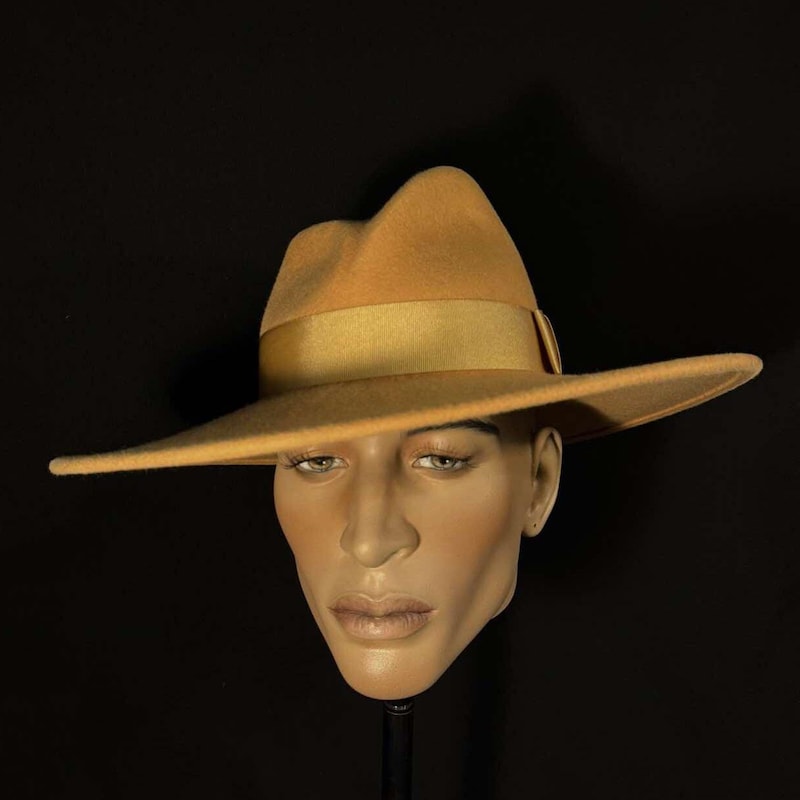 Large Brim Hat - Etsy
