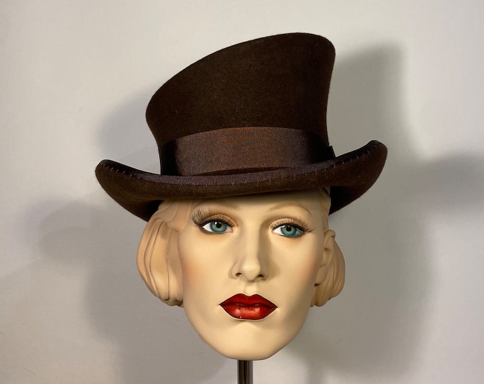Asymmetric Top Hat, Mad Hatter Top Hat, Great Gatsby Hat, Kentucky ...