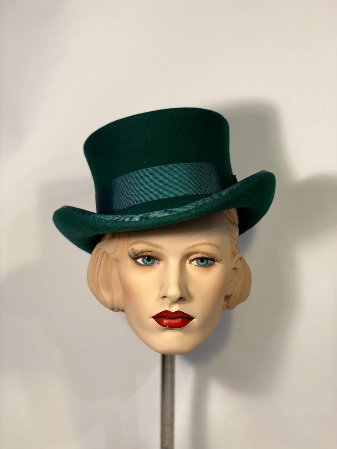 Low Top Hat, Short Top Hat, Wool Felt Hat, Women Men Hat, Unisex Hat ...