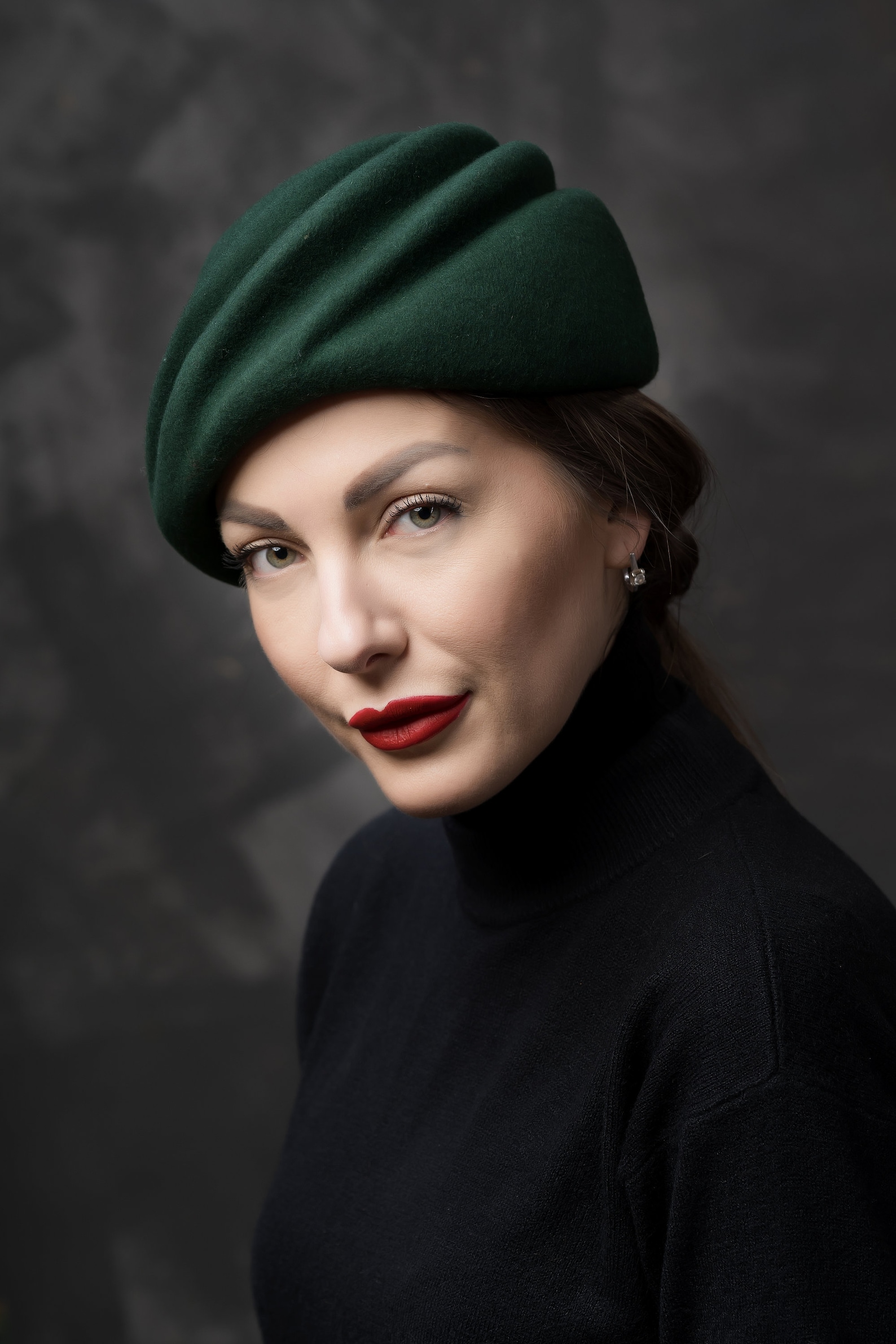 Vintage Style Flapper Beret, 1920s, Art Deco, Art Nouveau, Great Gatsby ...