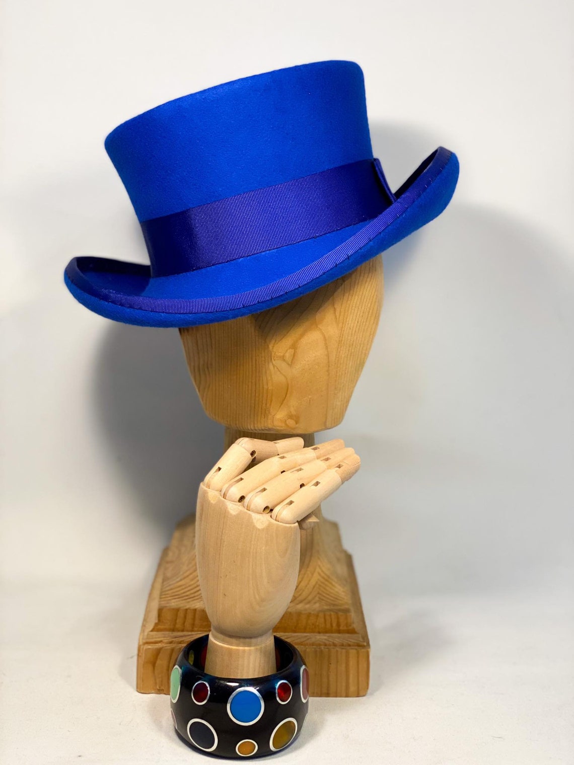 Short Top Hat, Low Top Hat, Felt Hat, Women Men Hat, Unisex Hat ...