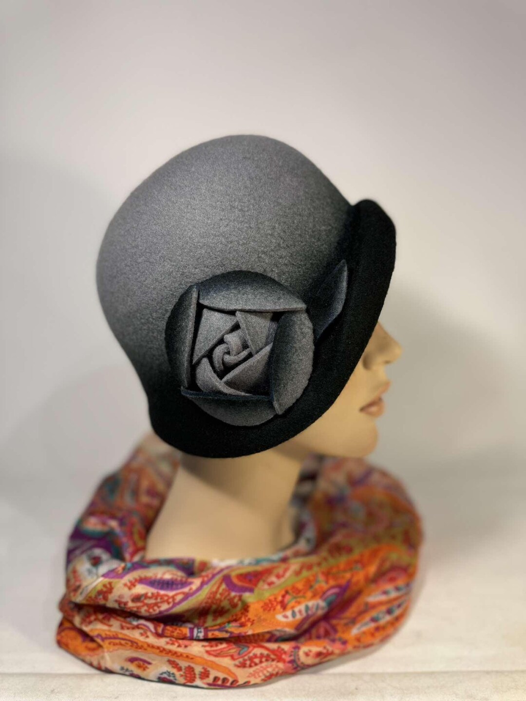 Vintage Style, Flapper, Cloche Hat, 1920s, Art Deco, Art Nouveau, Great ...