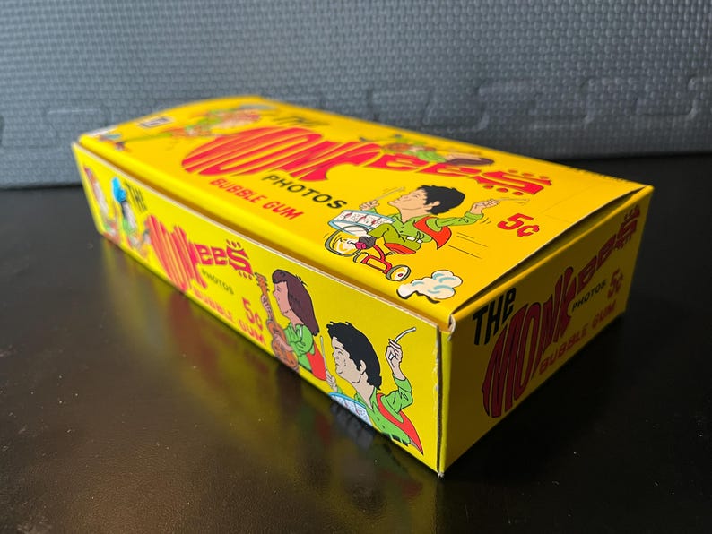 1966 the Monkees - REPRO Novelty Display Box With Optional Repro Packs ...