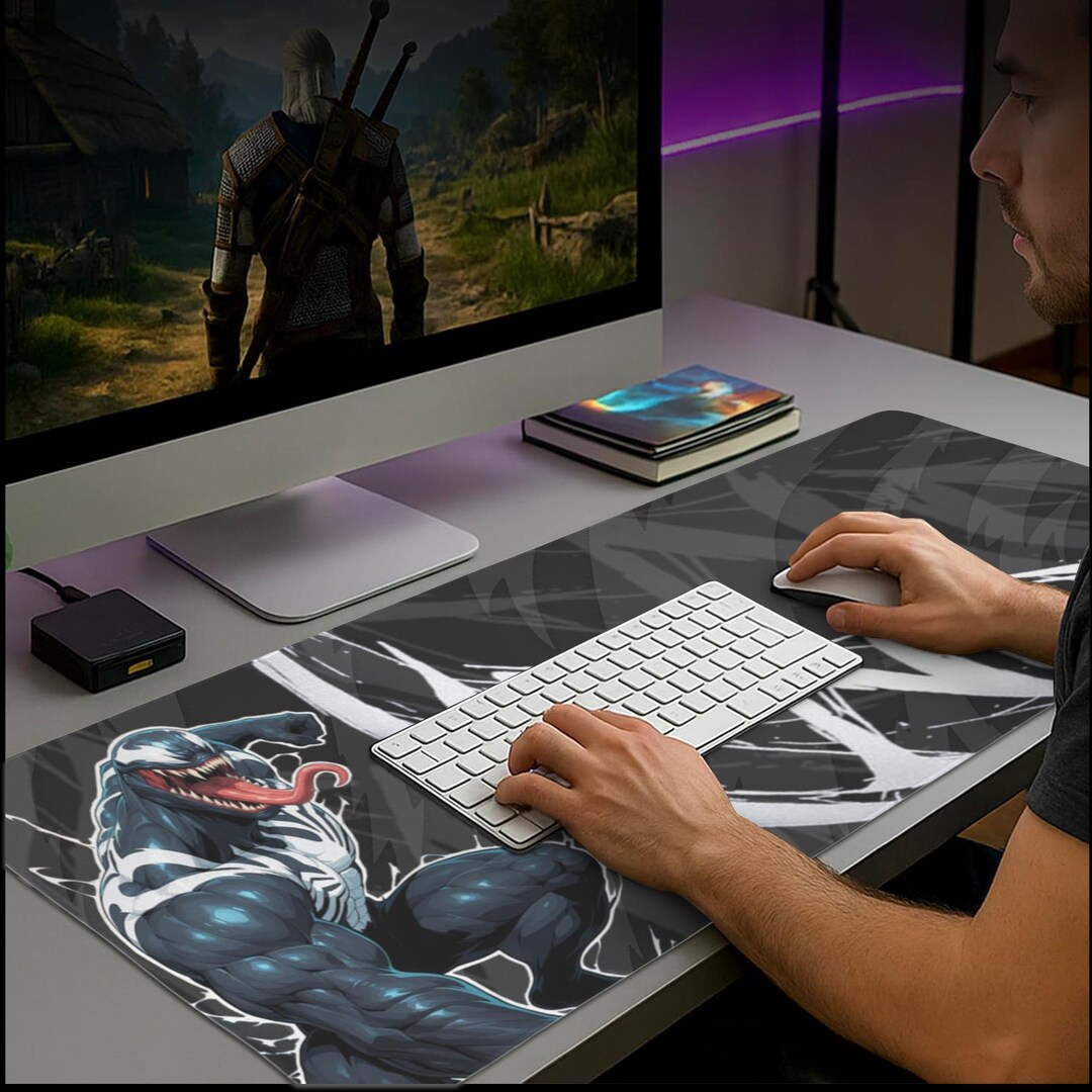 Venom Mouse Pad Gaming Desk Mat Custom for PC Gamer Setup - Etsy