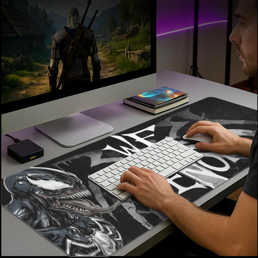 Venom Mouse Pad Gaming Desk Mat Custom for PC Gamer Setup - Etsy
