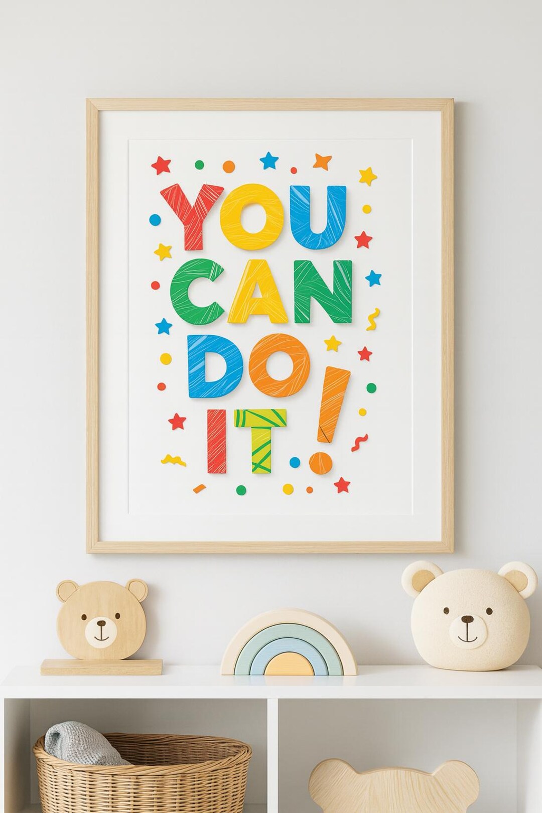Kids Wall Art Print Set | Positive Affirmation Posters | Inspirational ...