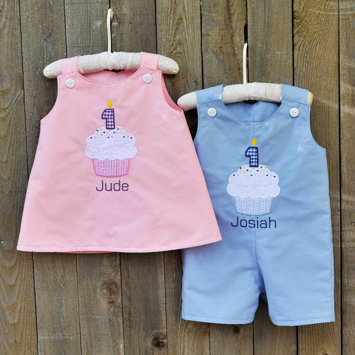 Baby's First Birthday Dress Personalized Cupcake Jumper - Etsy