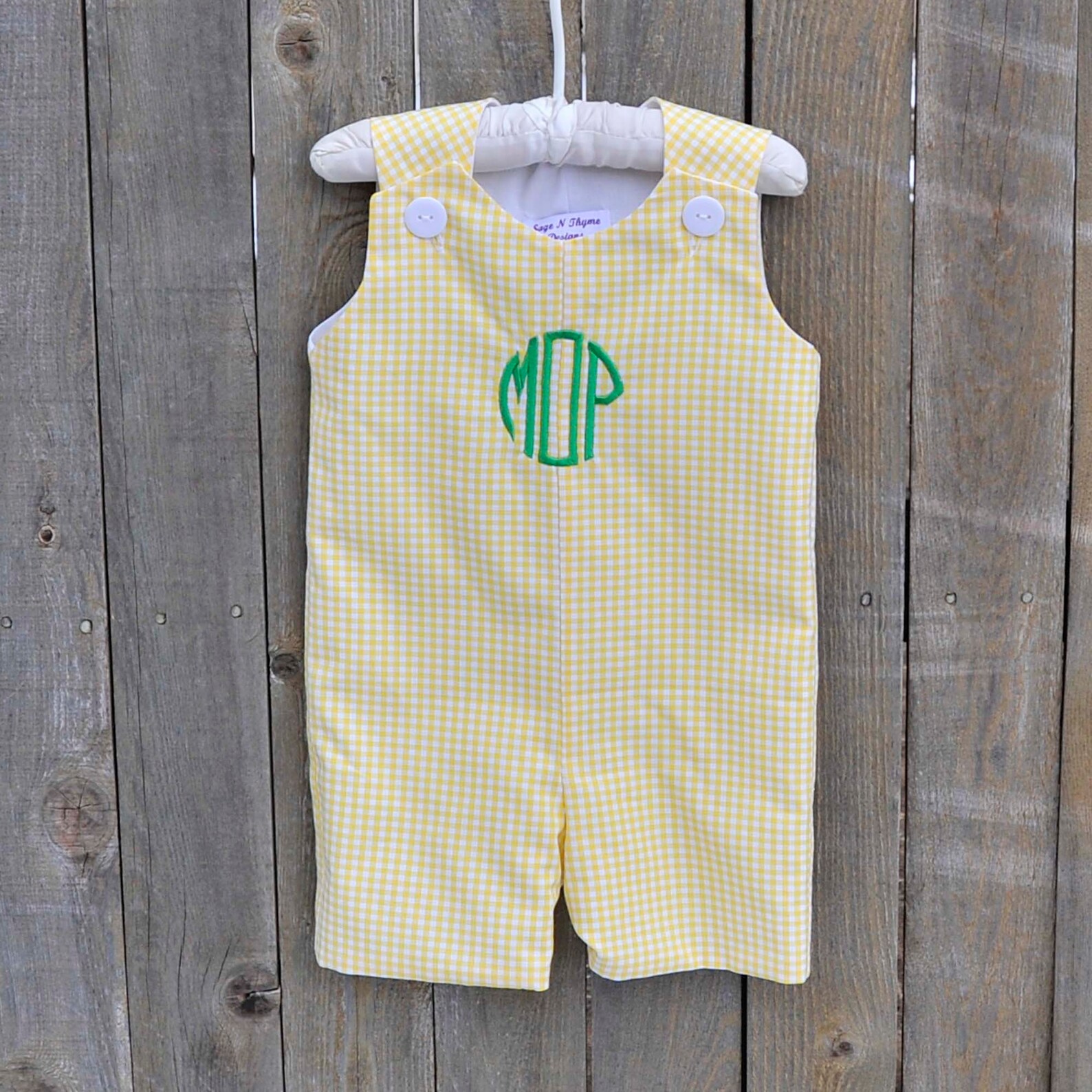 Yellow Gingham Jon Jon or Dress Shortalls Longalls Can Be - Etsy