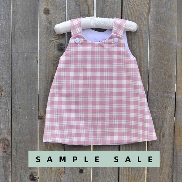 Plaid Jumper Dress - Etsy