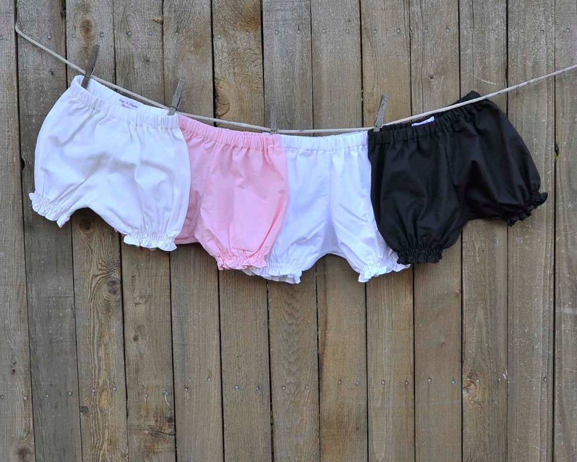 Gingham Baby Bloomers Pink Baby Bloomers Toddler Bloomers, Diaper Cover ...