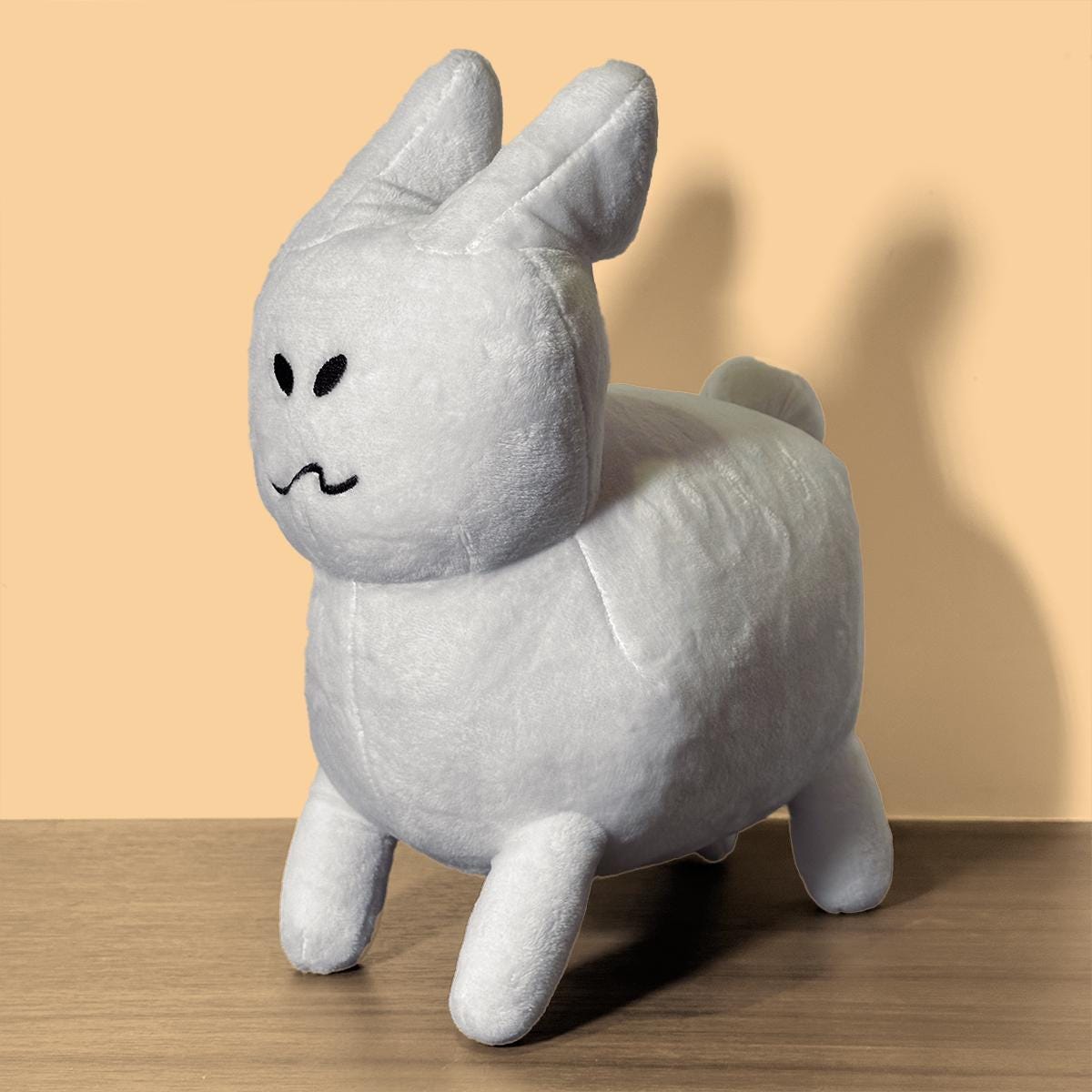 Gubby Plushie Roblox Meme Rabbit Plush Forsaken - Etsy