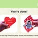DIY Photo Hug Card Template • Printable Pop-up Heart (digital Download ...