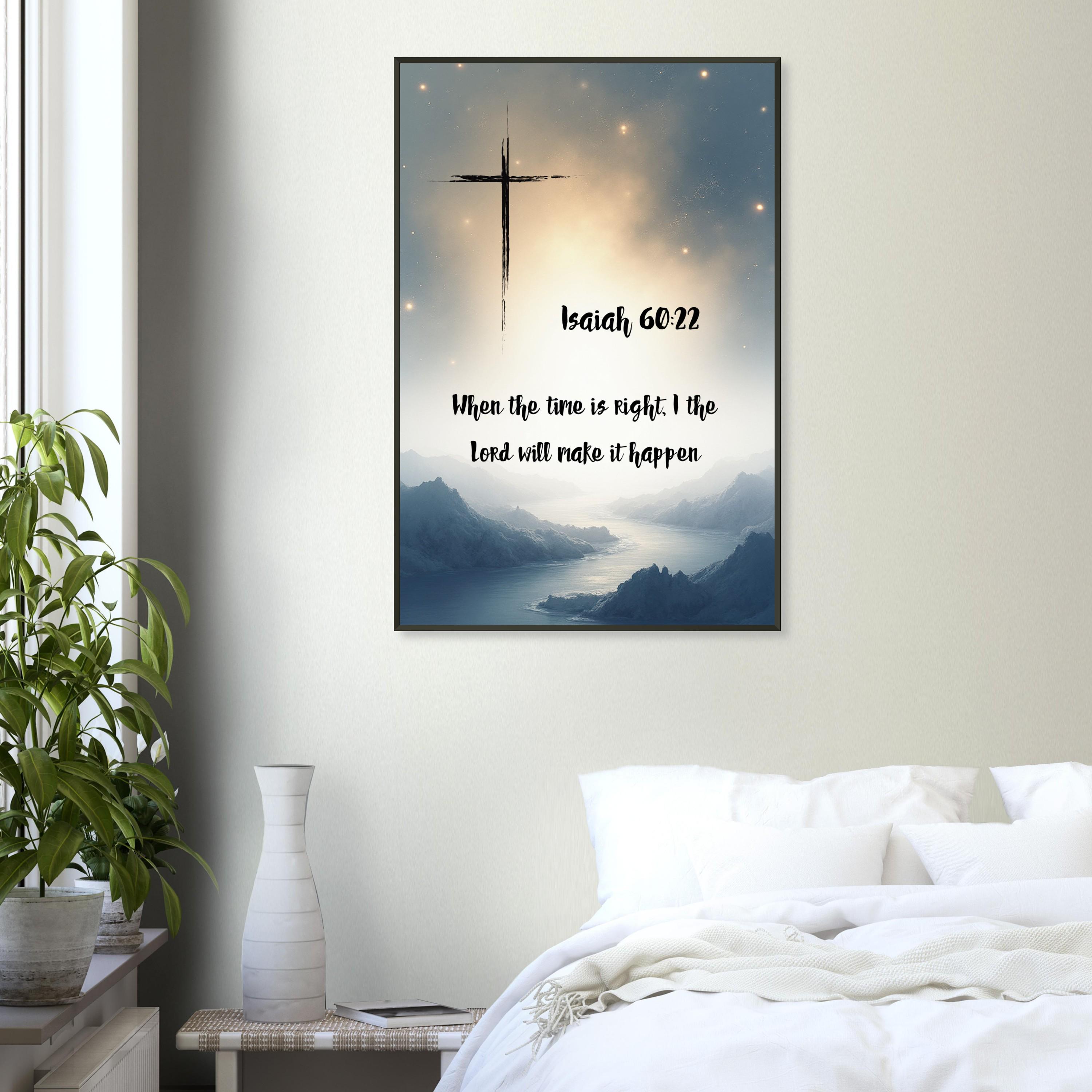 Isaiah 60:22 Bible Verse Print, Christian Wall Decor (digital Download ...