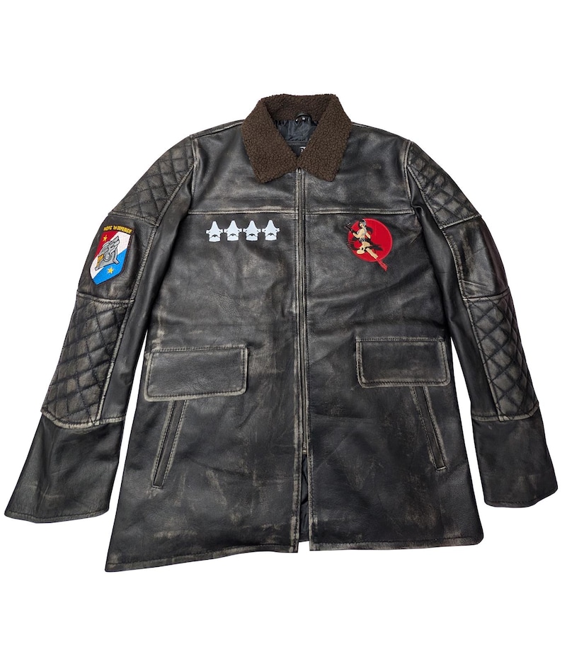 Pacific Rim Raleigh Becket Charlie Hunnam Gipsy Danger Leather Jacket ...