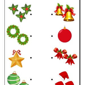 30 Christmas Counting Worksheets for Preschool, Numbers 1–10, Counting ...