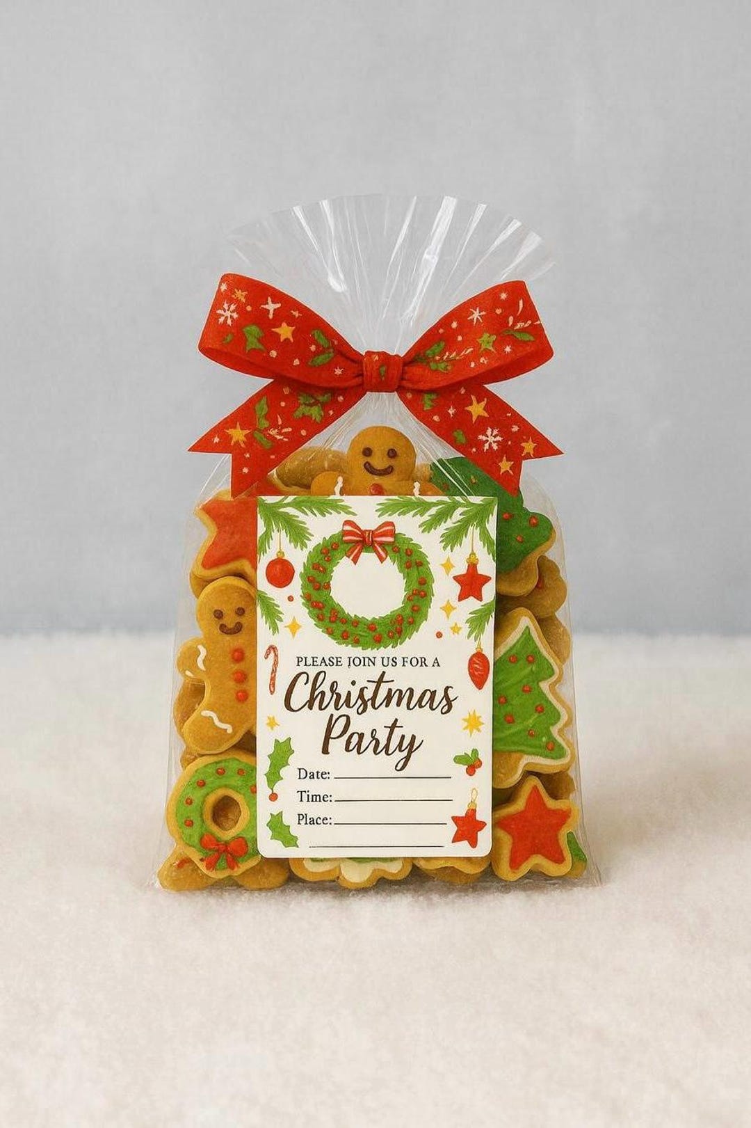 Christmas Party Invitation Printable | Holiday Fill-in Card, Holiday ...