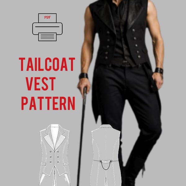 Larp Tailcoat - Etsy UK