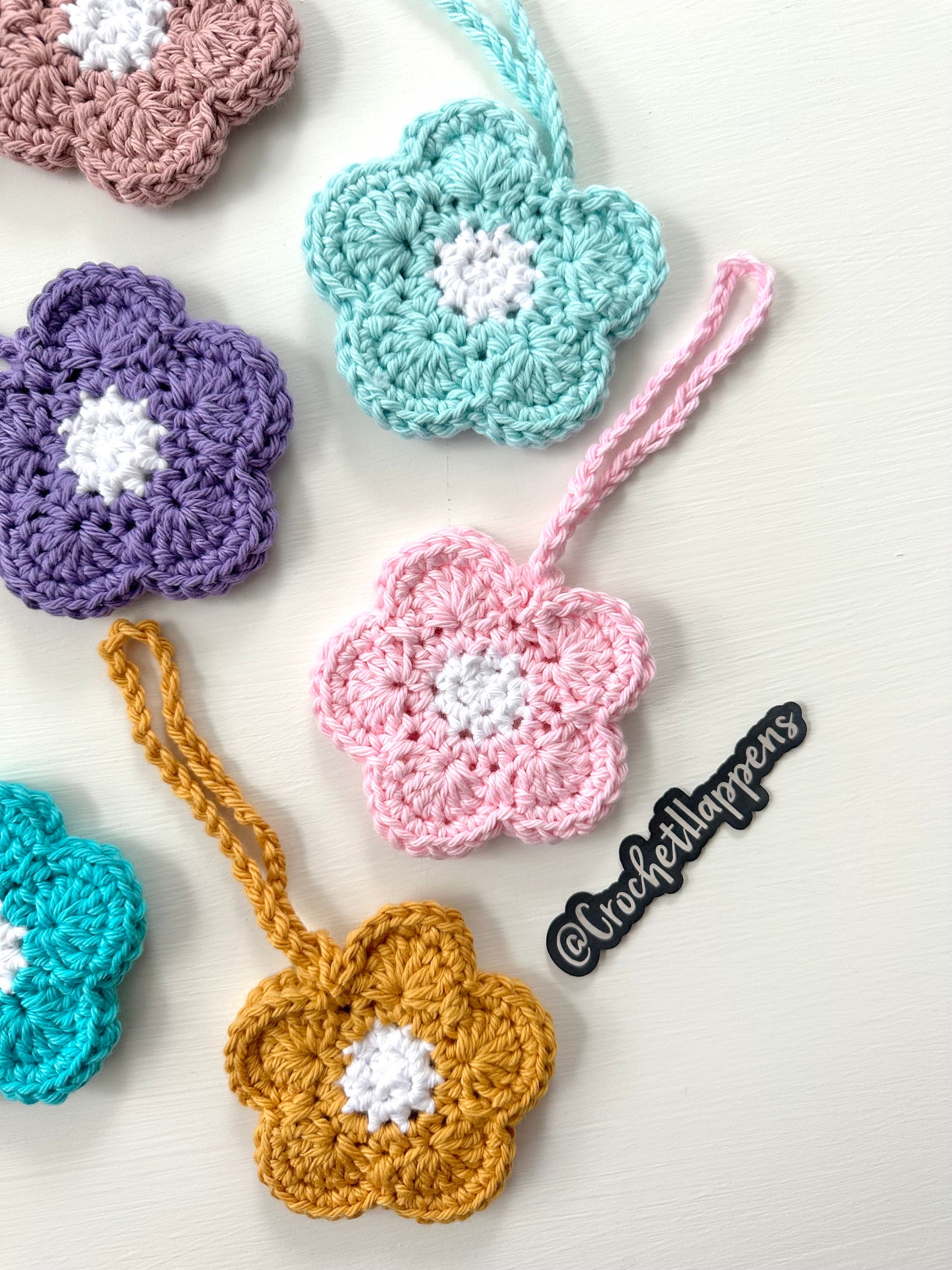 Handmade Crochet Flower Earbud Holder Pouch - Floral Earbud Case - Etsy