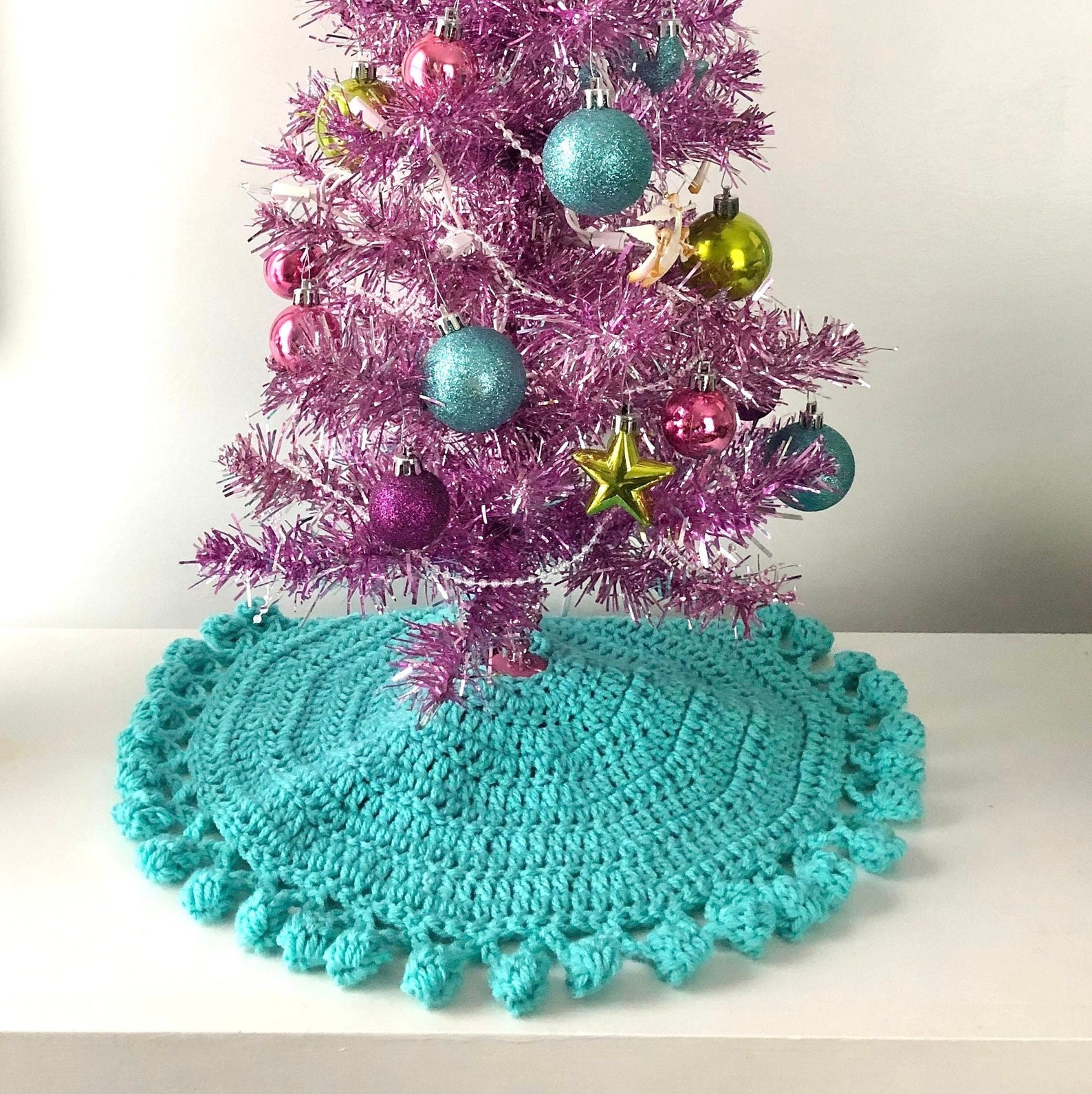 Mini Christmas Tree Skirt - Etsy